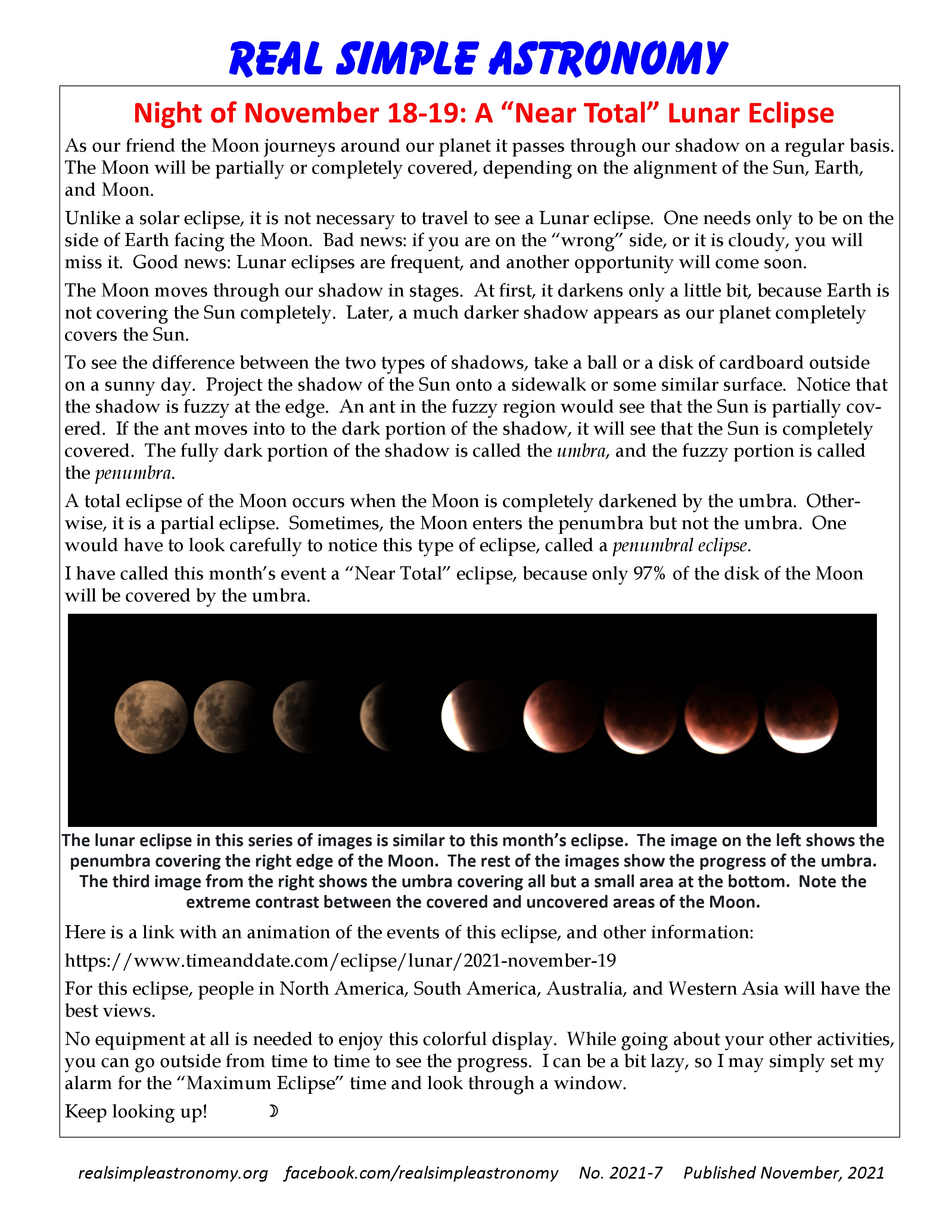 A “Near-Total” Lunar Eclipse – Real Simple Astronomy